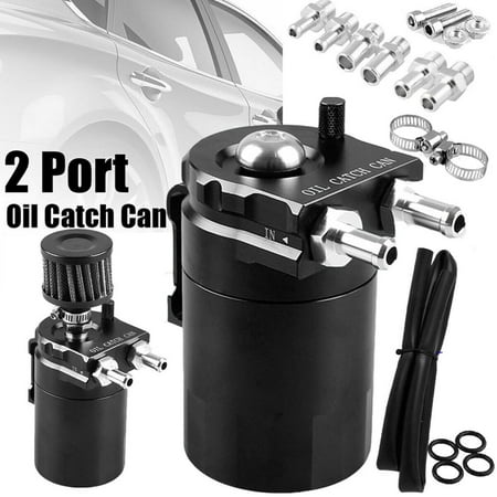 Oil Catch Tank Alu with filter Oil Can collecting container Oil ...