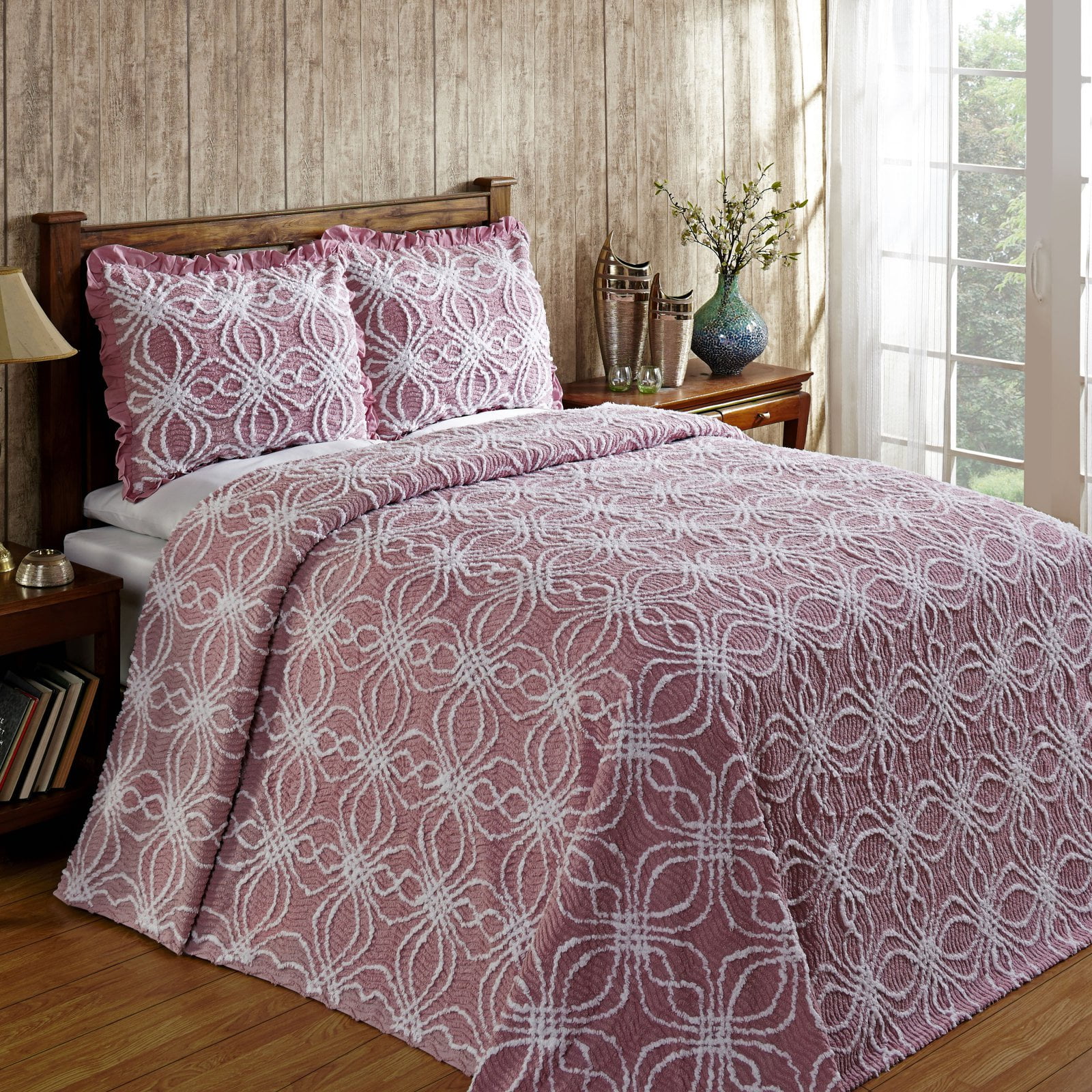 Rosa Bedspread by Better Trends - Walmart.com