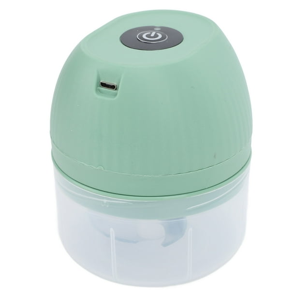 Electric Garlic Chopper, Transparent and Visible Bottom Mini Garlic ...