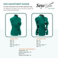 Dritz Sew You Adjustable Dressform, Medium - Body Mannequin & Tailor ...