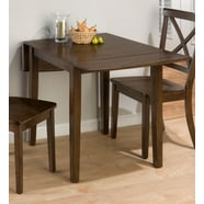30" x 48" Solid Wood Dining Table in Pecan - Walmart.com