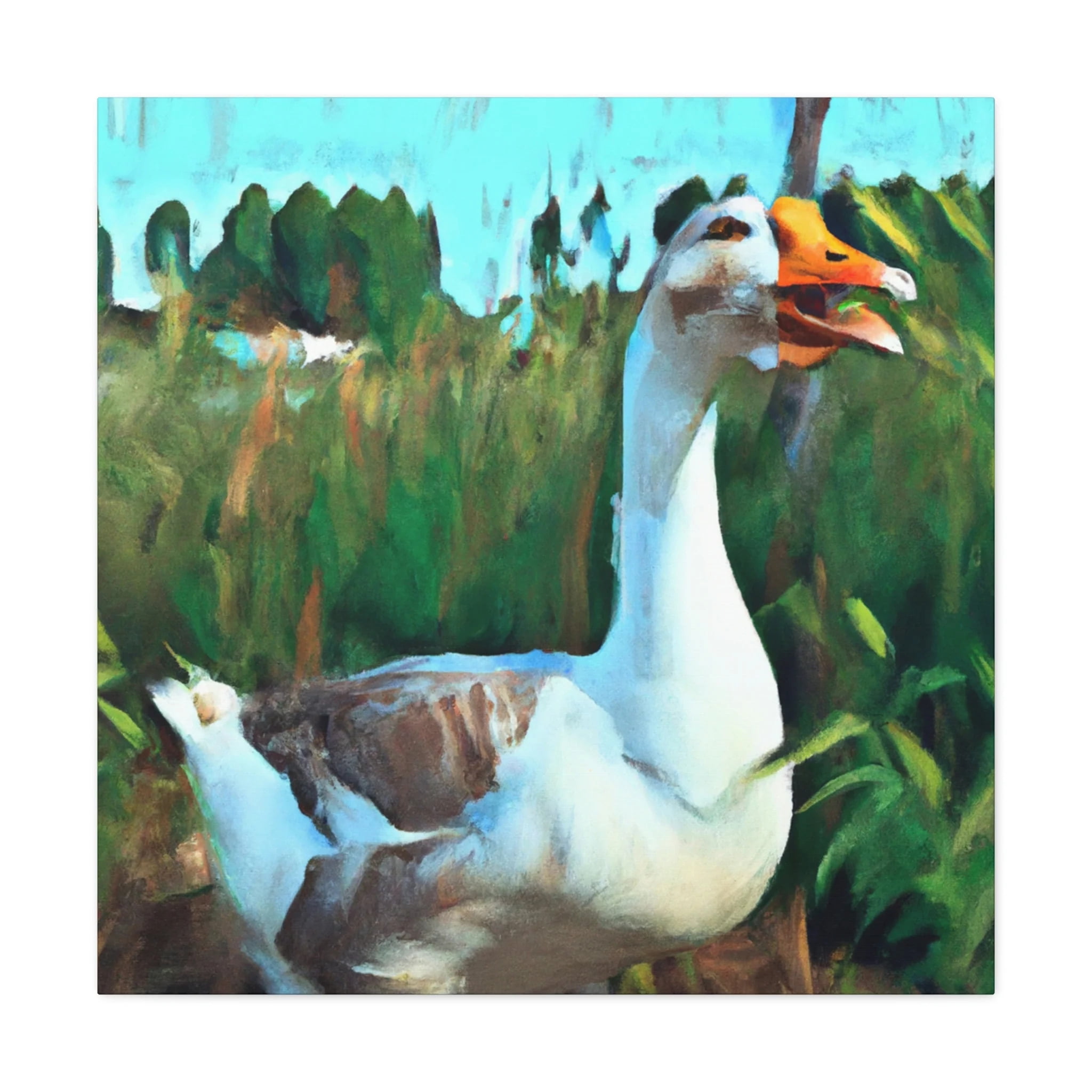 Goose in Flight Dream - Canvas - Walmart.com