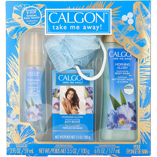 CALGON by Coty MORNING GLORY WITH BODY MIST 2 OZ & BODY WASH 6 OZ ...