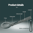Metal Detector DM3004A Handheld Alarm High Sensitivity Metal Scanner ...