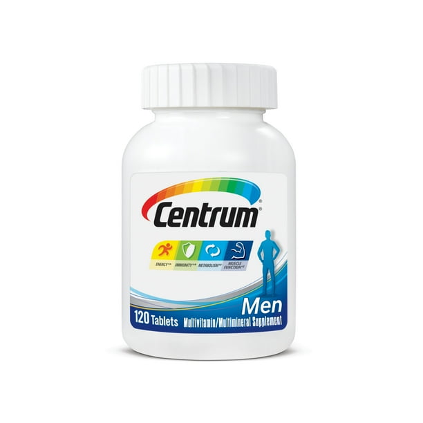 Centrum Multivitamins for Men, Multivitamin/Multimineral Supplement ...