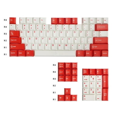 Sunjoy Tech 104Pcs TPE OEM Dual Colors Backlight Key Caps Keycaps ...