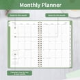 2025 Weekly & Monthly Planner, Spiral-bound Calendar with Tabs, Jan-Dec ...