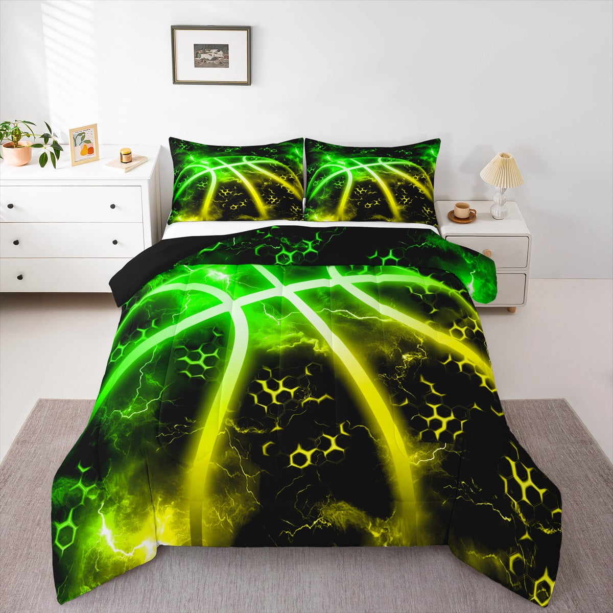 Click here for Erosebridal Basketball Bedding Sets Full With Comf... prices
