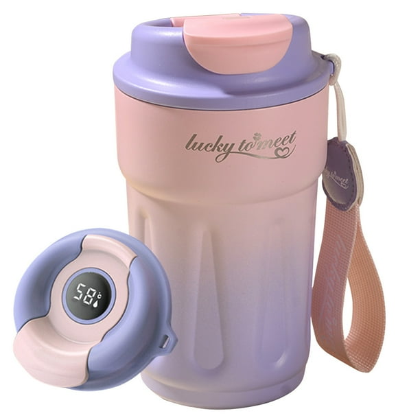 Purple Smart 420 Ml Acero Inoxidable 316 [Modelo Pantalla Temperatura Caja Color Con Huecos ...