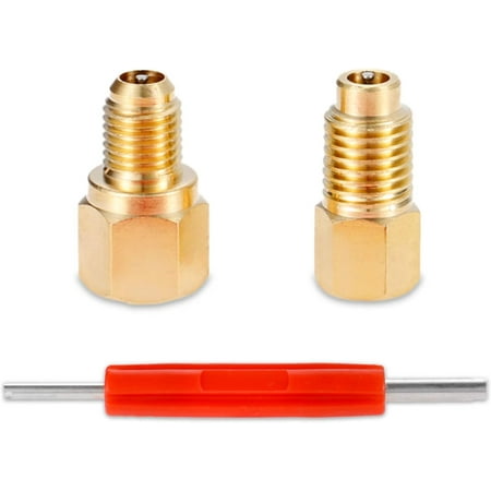 R12 R22 to R134a Adapters kit, R134A Refrigerant Tank, Vacuum Pump Port ...