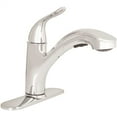 Moen Brecklyn Chrome Single-Handle Kitchen Faucet with Pull-Out Power ...