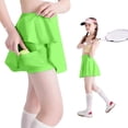Girls Tennis Shorts For Play Comfort Stretch Athletic Wear With Pockets ...