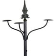 Wrought Iron Hat and Coat Rack, Rotates, Total of 31 Hooks, Multi ...