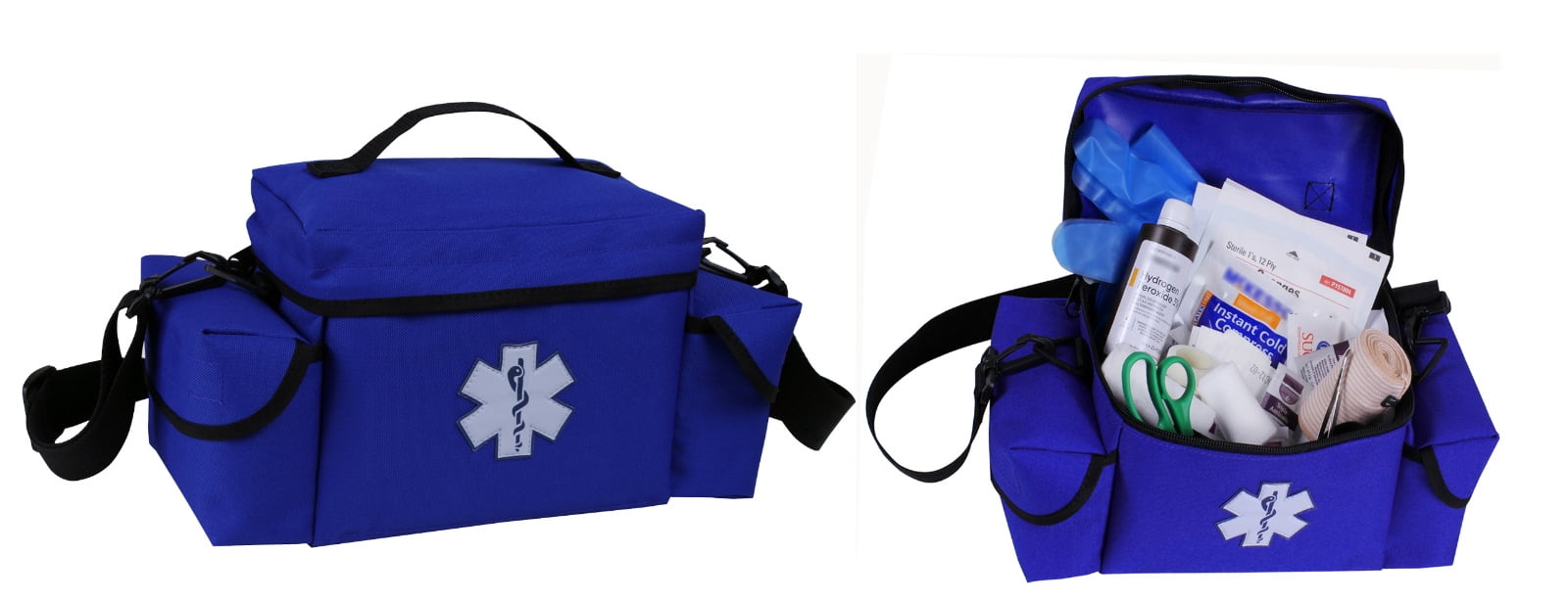 Compact Heavy Duty Navy Blue EMS/EMT Emergency Medical Paramedic Rescue ...