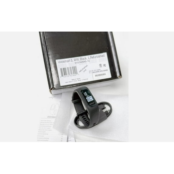 Restored Garmin vívosmart® 5, Fitness Tracker, Long-Lasting Battery ...