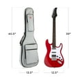 Best Choice Products Beginner HSS Electric Guitar Kit w/ Headphone Amp ...