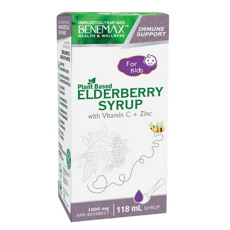 BENEMAX Elderberry Syrup Kids (118 ml) | Walmart Canada