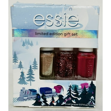 Essie Limited Edition Holiday Mini Nail Polish 4 Piece Gift Set ...