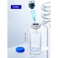 10ml Glass Vials for Injections, Self- Injection Port, Empty Vials for ...
