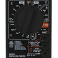 Hyper Tough Digital Multimeter 3 1/2 Digit LCD Screen for AC/DC Voltage ...