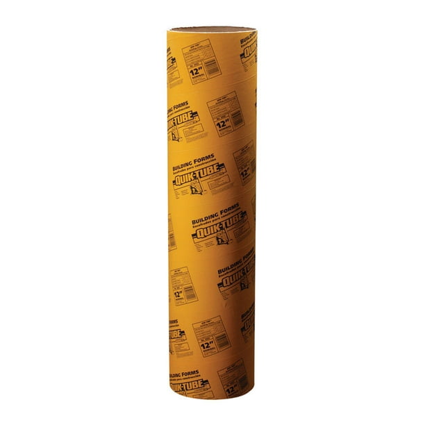 Tubo Building Form QUIK-TUBE 12x4 (paquete de 4) de QUIKRETE | Bodega ...