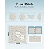 Soundsbay Sound Proofing Panels Self-Adhesive, 12 Pack Honeycomb ...
