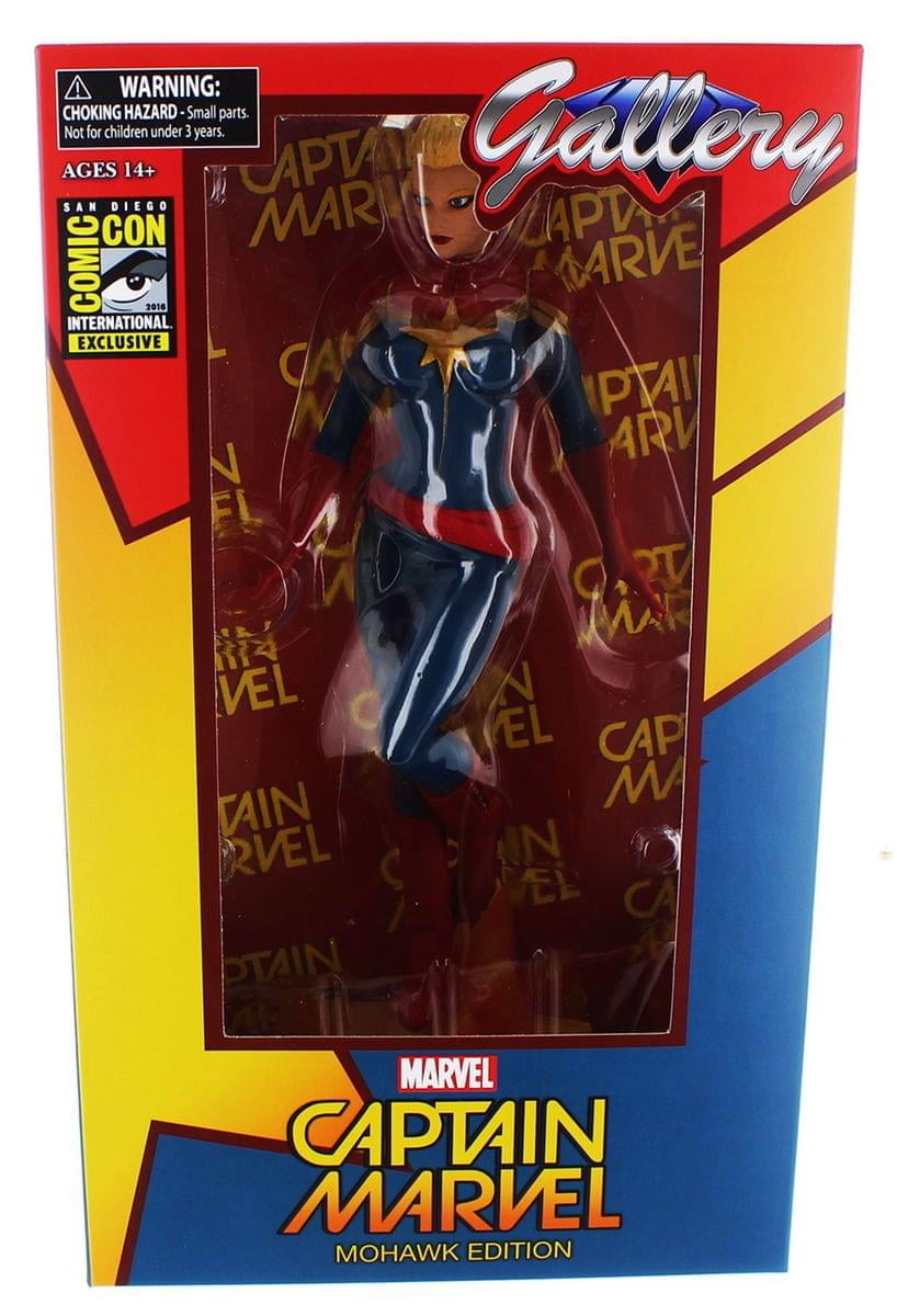 Marvel Gallery Captain Marvel Mohawk Edition 9" PVC Figure (SDCC ...