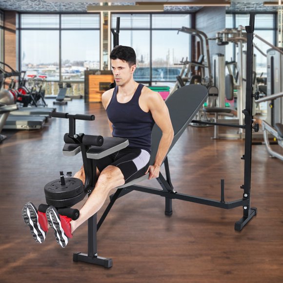 Leg Extension And Curl Bench