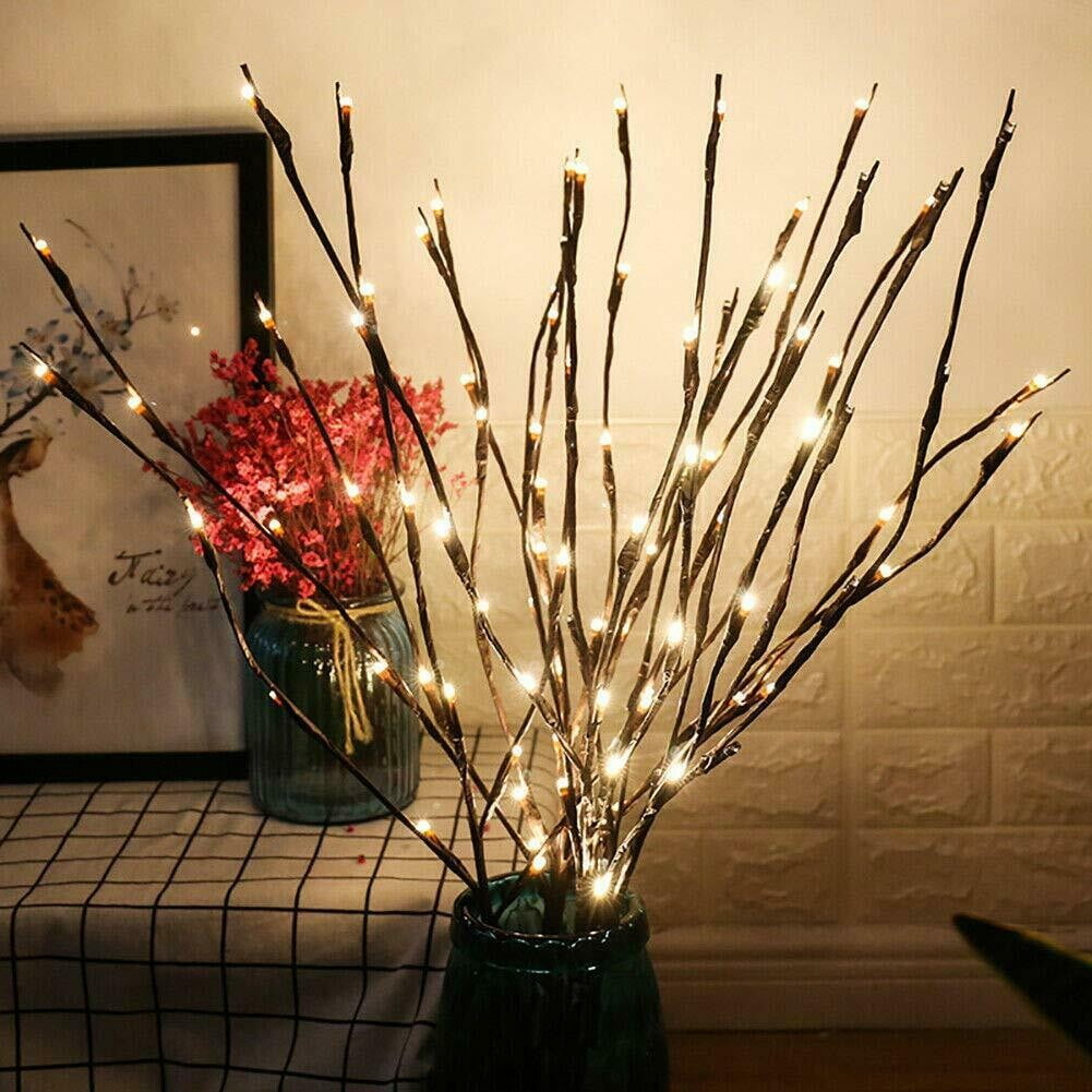 Costyle Branch Lights Battery Powered LED Lights Willow Twig Lighted ...