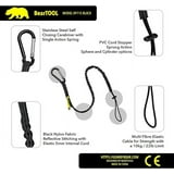 BearTOOLS Spring Lock Black Safety Lanyard 3 Pack - Walmart.com
