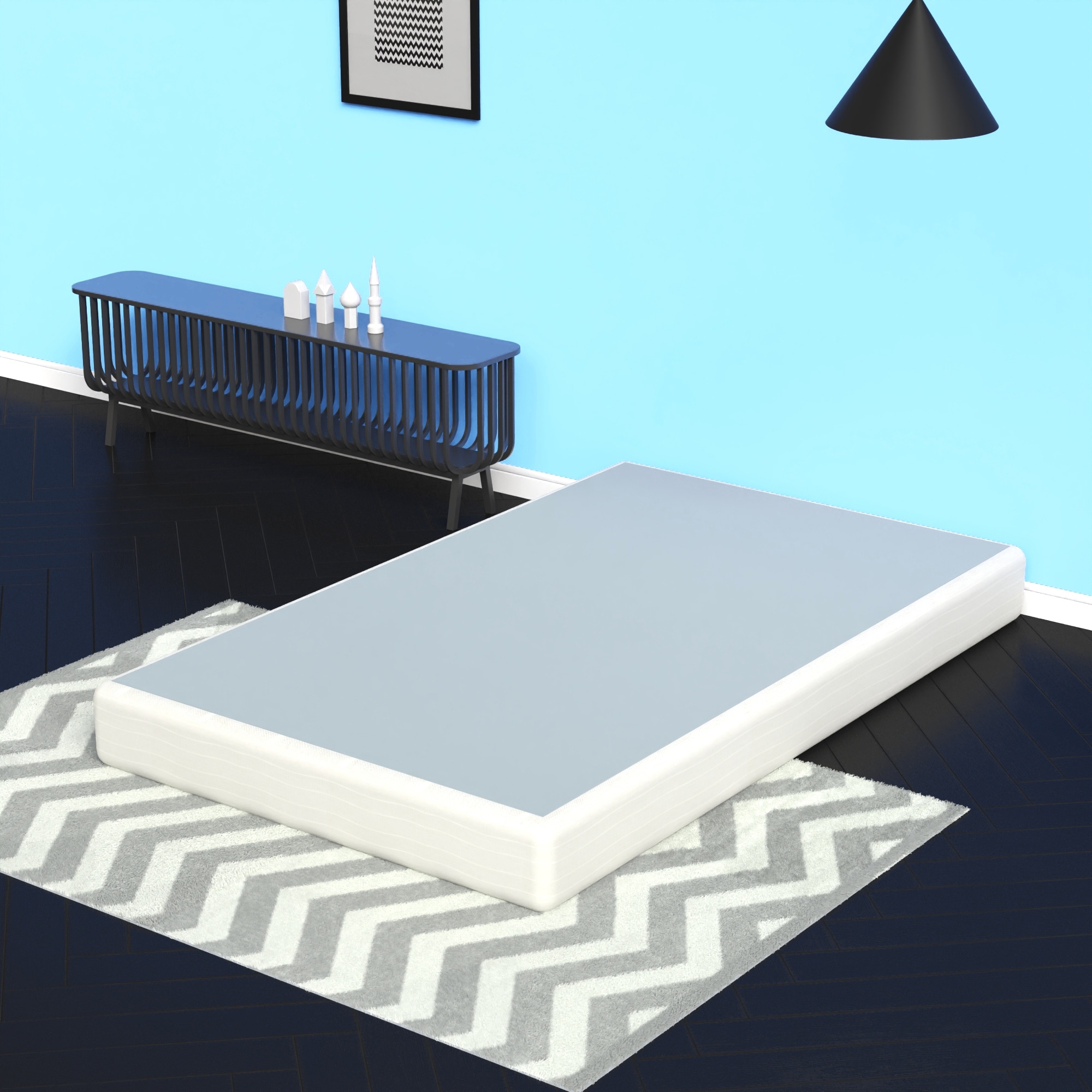 Spring Coil ONETAN, 4.5-Inch & 8-Inch Sturdy Wood Box Spring for ...