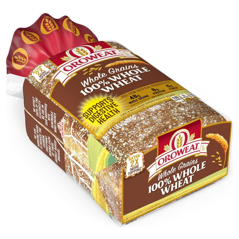 Oroweat Whole Wheat Bread Nutrition