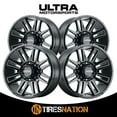 20" Black With Natural Accents Apocalypse 236 Wheel by Ultra Wheel 236 ...
