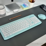onn. Wireless Keyboard and Compact Mouse with Dual-Connectivity, 2.4 ...