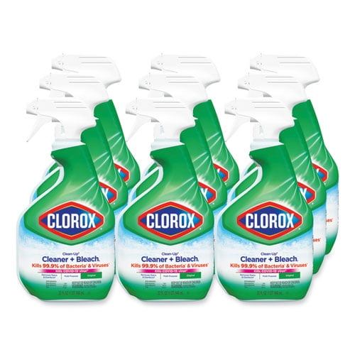 Clean-up Cleaner + Bleach, Original, 32 Oz Spray Bottle, 9/carton ...