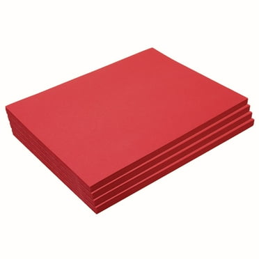 Sunworks 9X12 Holiday Red 50Ct Construction Paper - Walmart.com