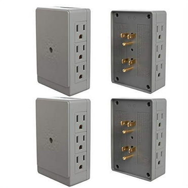 Plugmold Multi Outlet Strip Prewired Steel Gray - Walmart.com