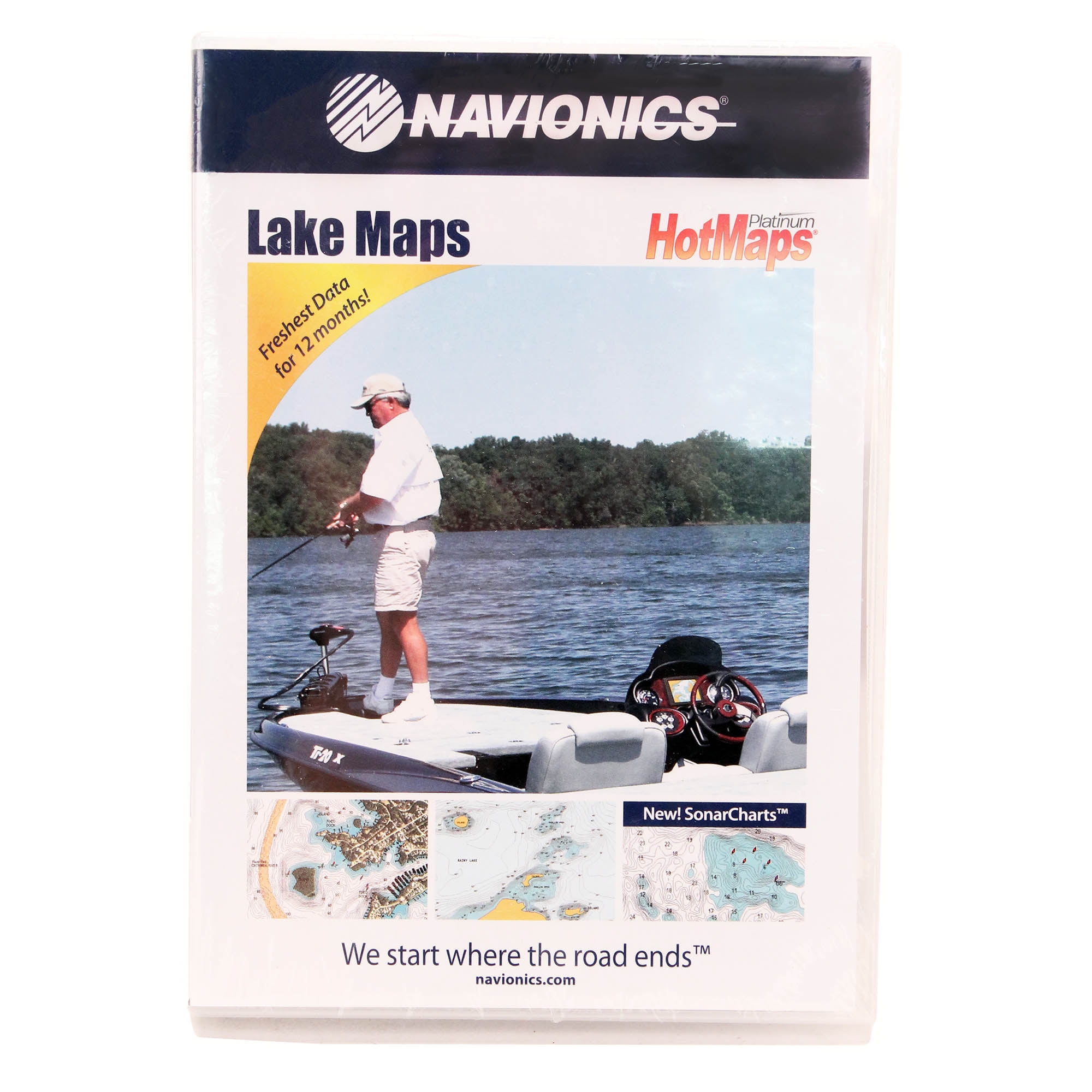 Navionics MSD/HMPT-W6 HotMaps Platinum Lake Maps - West Nautical Charts ...