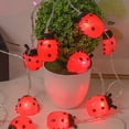 1pc Ladybugs Fairy String Lights - Battery Powered Copper Wire - Best ...