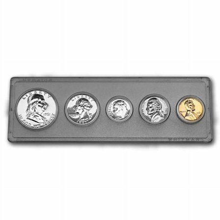 1960 U.S. Proof Set Small Date (Hard Plastic Holder) - Walmart.com