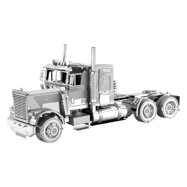 Big Farm Peterbilt Model 367 Logging Truck Toy with PUP Trailer & 10 ...