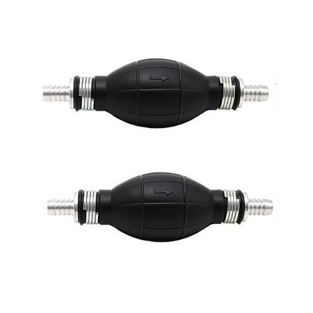 EDTara2pcs Bulb-type Rubber Fuel Transfer Vacuum Fuel Line One-way Fuel ...