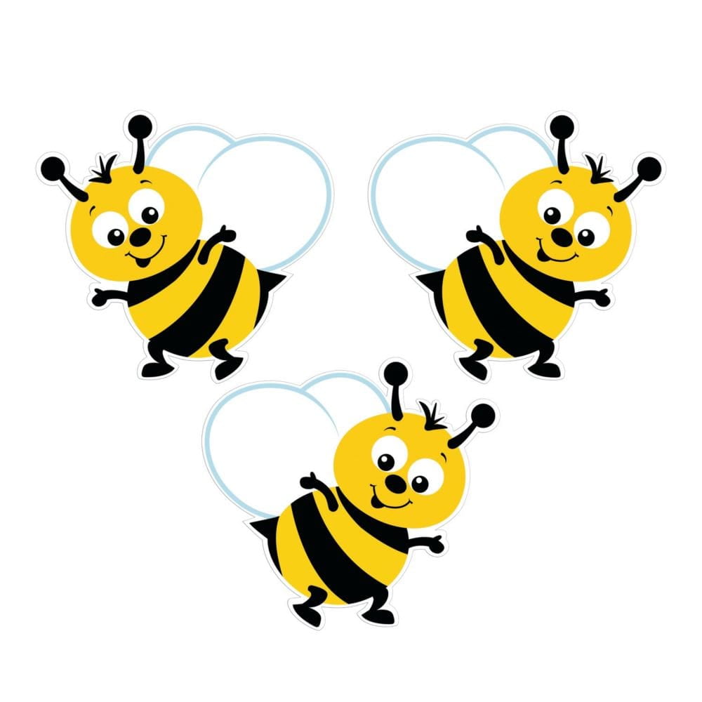 Bulletin Board Bumblebee Cutouts - Educational - 48 Pieces - Walmart.com