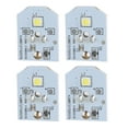 4Pcs LED Refrigerator Light Bulb Replacement for WR55X11132, WR55X25754 ...