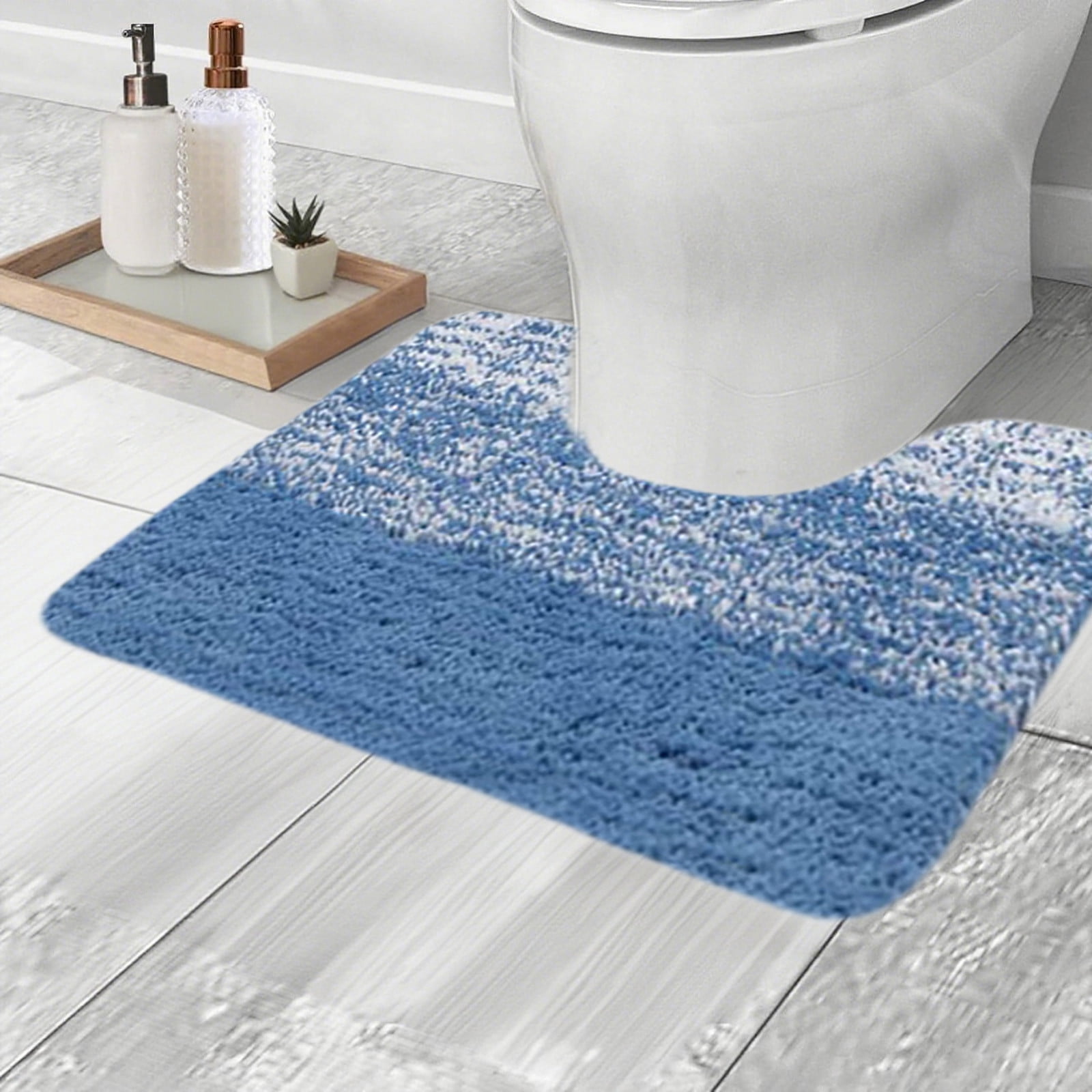 Click here for Com1950s U Shaped Toilet Bath Mat non Slip Absorbe... prices