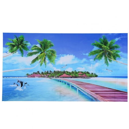 Background Poster, Painting PVC Material Wallpaper Background, For Fish ...