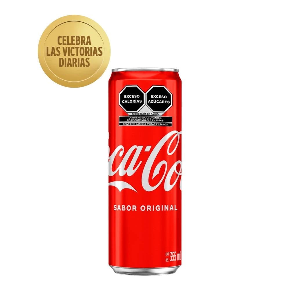 Refresco Coca Cola sabor original de 355 ml | Walmart en línea