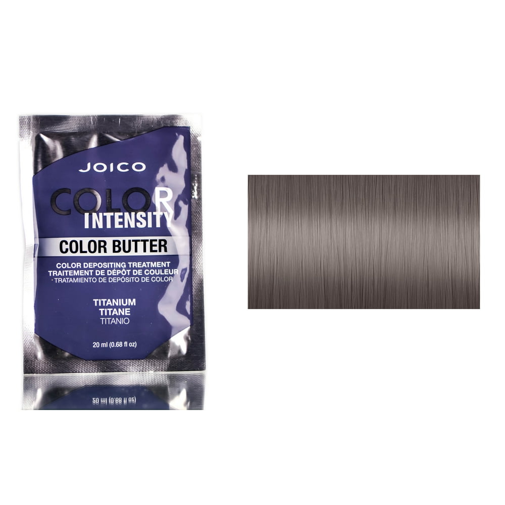 Joico Intensity Titanium Color Butter - 0.68 oz - Pack of 1 with Sleek ...
