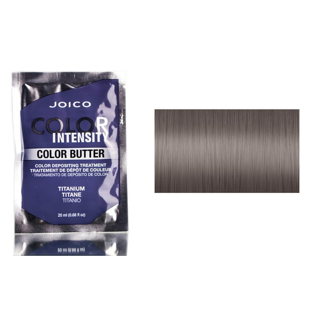 Joico Intensity Titanium Color Butter - 0.68 oz - Pack of 1 with Sleek ...
