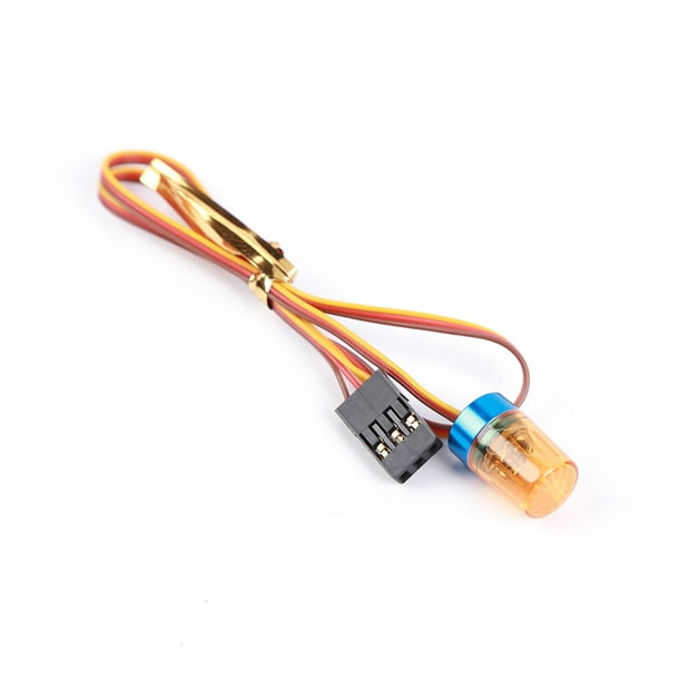Lutabuo 4.8-6V Flashing LED Light Alarming Lamp for RC Firefighting ...